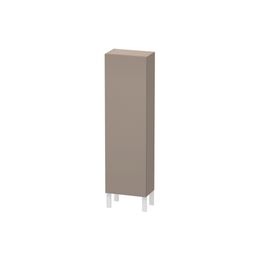 Duravit Halbhochschrank L-Cube 40x24,3x132cm, T&uuml;r rechts, basalt matt (LC1168R4343)