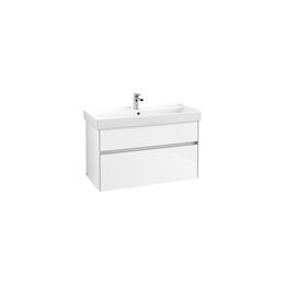 Villeroy & Boch V&B Waschtischunterschrank Collaro 95,4x54,6x44,4cm, WT mit, glossy white ; Villeroy & Boch (C01100DH)
