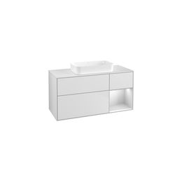 Villeroy & Boch V&B Waschtischunterschrank Finion 120x60 cm, Reg re wh. m Lac, wh. m Lac ; Villeroy & Boch (F711MTMT)