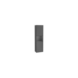 Villeroy & Boch V&B Hochschrank Finion 41,8x151,6cm, l, Rg A m Lac, Anthrac. m ; Villeroy & Boch (F460GKGK)