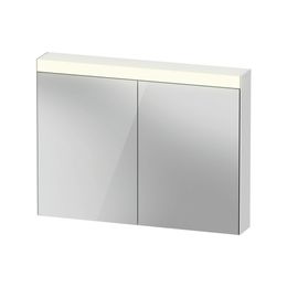 Duravit Uni-Spiegelschrank Bett. Version 101x14,8x76cm, 16 W, 2 T&uuml;ren, LED (LM7832000002)