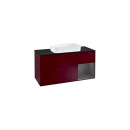 Villeroy & Boch V&B Waschtischunterschrank Finion 120cm, Pl b m, Reg re Anthrac. m, Peo m ; Villeroy & Boch (F302GKHB)