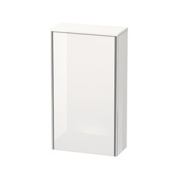 Duravit Halbhochschrank XSquare 50x23,6x89,6cm, T&uuml;r links, Graphit matt (XS1303L4949)