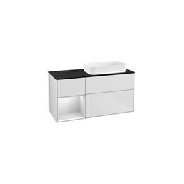 Villeroy & Boch V&B Waschtischunterschrank Finion 120cm, Pl b m, Rg l wh. m Lac, wh. m Lac ; Villeroy & Boch (F272MTMT)
