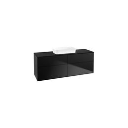 Villeroy & Boch V&B Waschtischunterschrank Finion 160x60,3x50,1cm, Gl. bla m, bla m Lac ; Villeroy & Boch (F73200PD)