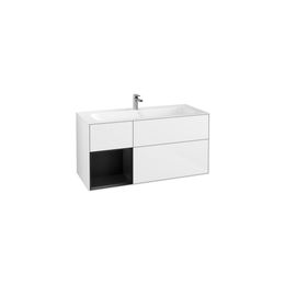 Villeroy & Boch V&B Waschtischunterschrank Wandbeleuchtung Finion 119,6x59,1cm, Rg l b m Lac, glo wh. Lac ; Villeroy & Boch (G060PDGF)