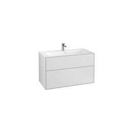 Villeroy & Boch V&B Waschtischunterschrank Finion 99,6x59,1x49,8cm, White matt lacquer ; Villeroy & Boch (F02000MT)