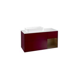 Villeroy & Boch V&B Waschtischunterschrank Finion 120cm, Pl wh. m, Reg re wal ven, Peo m ; Villeroy & Boch (F281GNHB)