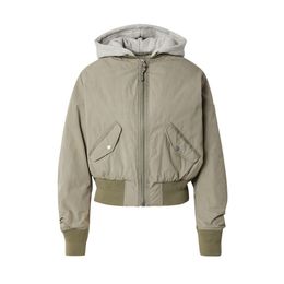 Superdry Jacke 'MA1' Damen Größe XS graumeliert / khaki