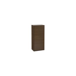 Villeroy & Boch V&B Seitenschrank Finion 41,8x93,6x27cm, Anschl li, Walnut veneer ; Villeroy & Boch (F56000GN)