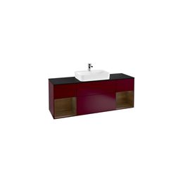 Villeroy & Boch V&B Waschtischunterschrank Wandbeleuchtung Finion 160cm, Pl bla m, Reg wal ven, Peo m ; Villeroy & Boch (G452GNHB)