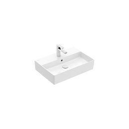 Villeroy & Boch V&B Waschtisch Memento 2.0 60x42cm, Hahnl., m &Uuml;berlauf, wei&szlig; alpin ; Villeroy & Boch (4A226001)