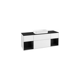 Villeroy & Boch V&B Waschtischunterschrank Abdeckplatte bla m Finion 160x60cm, Reg bla m Lac, glo wh. lacquer ; Villeroy & Boch (F332PDGF)