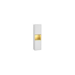 Villeroy & Boch V&B Hochschrank Finion 41,8x151,6cm, r, Rg gol m Lac, wh. m Lac ; Villeroy & Boch (F470HFMT)