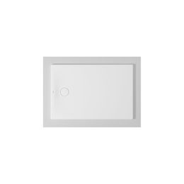 Duravit Rechteck-Duschwanne Tempano 120x80x4,5cm, bodenb&uuml;ndig, AS, wei&szlig; (720197000000001)