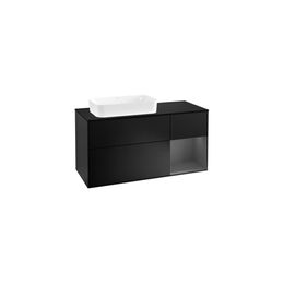 Villeroy & Boch V&B Waschtischunterschrank Wandbeleuchtung Finion 120cm, Pl b m, Rg r A m, bla m Lac ; Villeroy & Boch (G282GKPD)