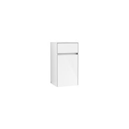 Villeroy & Boch V&B Seitenschrank Collaro 40,4x74,8x34,9cm, Anschl re, glo white ; Villeroy & Boch (C03201DH)