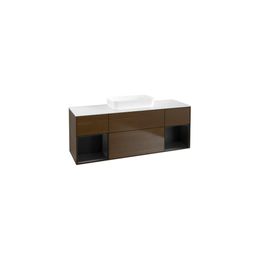 Villeroy & Boch V&B Waschtischunterschrank Finion 160x60,3x50,1cm, Reg bla m Lac, wal ven ; Villeroy & Boch (F741PDGN)