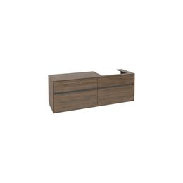 Villeroy & Boch V&B Waschtischunterschrank Collaro 160x54,8x50cm, WT rechts, arizona oak ; Villeroy & Boch (C02300VH)