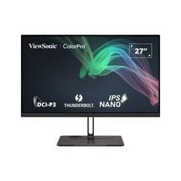 Viewsonic VP2776T-4K, LED-Monitor 68.5 cm (27 Zoll), schwarz (matt), UltraHD/4K, IPS, Thunderbolt 4, Pantone-validiert
