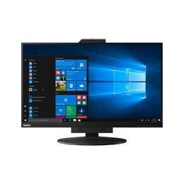 Lenovo ThinkCentre Tiny in One 27, LED-Monitor 69 cm (27 Zoll), schwarz, QHD, IPS, Webcam