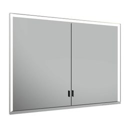 KEUCO Royal Lumos Wandeinbau Spiegelschrank 100 x 73,5 cm, verdeckte Ablage