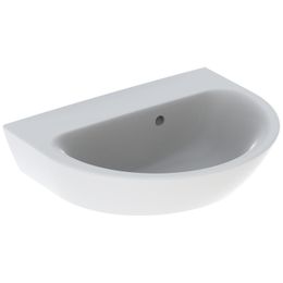 Geberit Renova Handwaschbecken 50 x 40 cm ohne Hahnloch mit Überlauf