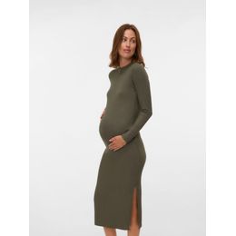 MAMALICIOUS Umstand Kleid Damen Gr&ouml;&szlig;e 44 gr&uuml;n Winterkleid
