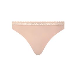 Chantelle String 'Cozy Chic' Damen Gr&ouml;&szlig;e XL beige