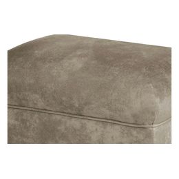 KONSIMO Hocker Miles beige Ma&szlig;e (cm): B: 55 H: 42 Sessel & Hocker > Hocker > Polsterhocker &raquo; Sofa DE
