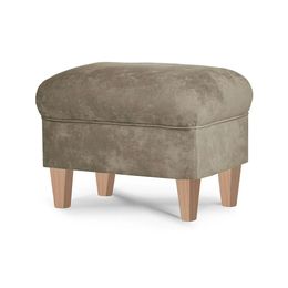 KONSIMO Hocker Miles beige Ma&szlig;e (cm): B: 55 H: 42 Sessel & Hocker > Hocker > Polsterhocker &raquo; Sofa DE