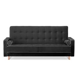 KONSIMO Einzelsofa Dozer schwarz Maße (cm): B: 223 H: 94 Sofas > Sofas nach Material > Stoffsofas » Sofa DE