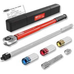 Famex 10914 Drehmomentschl&uuml;ssel 1/2", Radwechsel-Satz mit Gelenkschl&uuml;ssel