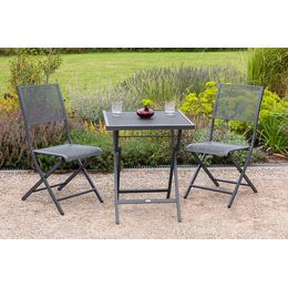 Merxx Samos Set 3tlg. TIsch 60x60 cm