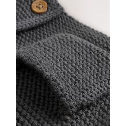 next Strickjacke Jungen Gr&ouml;&szlig;e 56 graphit