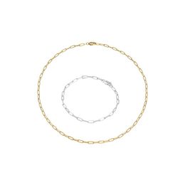 Elli Jewelry Set female Gold, Silver size 45