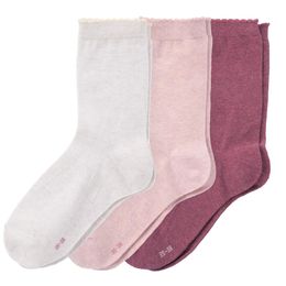 Gina Benotti 3 Paar Damen Socken in verschiedenen Farben