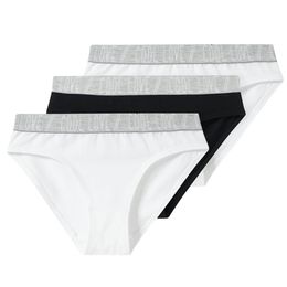 Yigga 3 Mädchen Slips mit Webbund