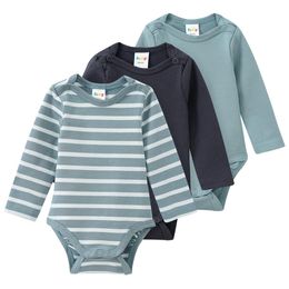 Topomini 3 Baby Bodys in verschiedenen Dessins