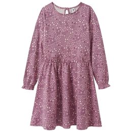 Yigga Mädchen Kleid mit Blumen-Allover