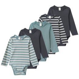 Topomini 5 Baby Bodys in verschiedenen Dessins