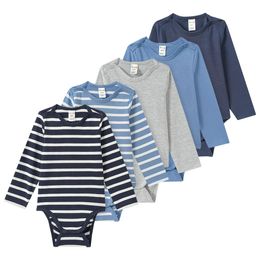Topomini 5 Baby Bodys in verschiedenen Dessins