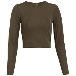 Gina Benotti Damen Sport-Langarmshirt unifarben