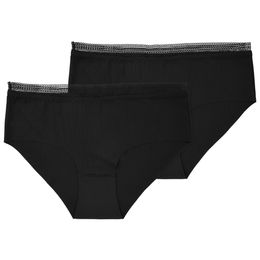 Gina Benotti 2 Damen Seamless-Pantys mit Spitze