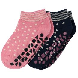 Topolino 2 M&auml;dchen Stoppersocken mit Bio-Baumwolle