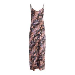 AllSaints Kleid 'BRYONY TAHOE' Damen Gr&ouml;&szlig;e 40 beige / braun / lila / schwarz Winterkleid
