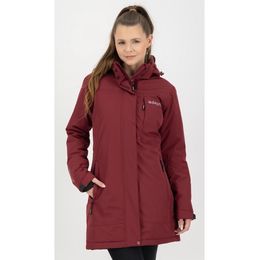 Deproc Winter Jacket 'MONTREAL WMN' female Red size 6XL