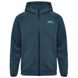 Hummel Sportsweatjacke 'Tech Fleece' Herren Gr&ouml;&szlig;e XXL cyanblau