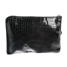 K by KARL LAGERFELD Karl Lagerfeld Clutch Damen Gr&ouml;&szlig;e One Size Second Hand schwarz