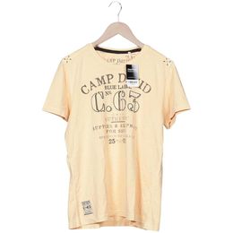 CAMP DAVID T-Shirt Herren Gr&ouml;&szlig;e M Second Hand gelb